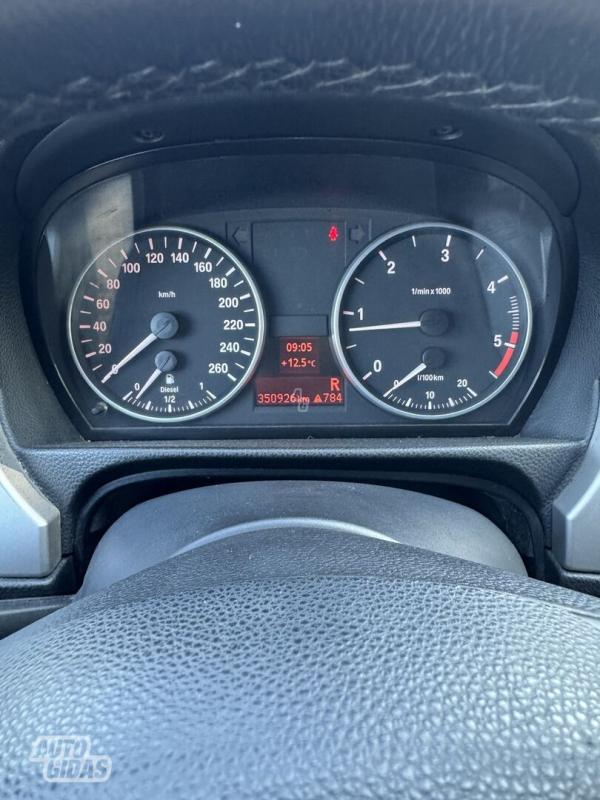 Black BMW 320 2007 in Vilnius, with an engine capacity of 2.00 L and mileage of 350 thousand km for 3950 €, photo 7 on AUTOMOTO.COM.LV