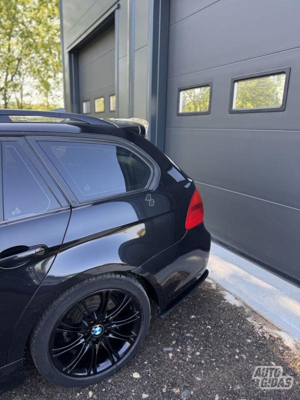 Black BMW 320 2007 in Vilnius, with an engine capacity of 2.00 L and mileage of 350 thousand km for 3950 €, photo 10 on AUTOMOTO.COM.LV
