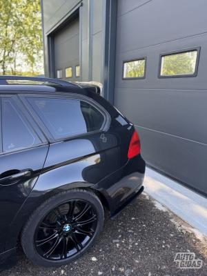 Black BMW 320 2007 in Vilnius, with an engine capacity of 2.00 L and mileage of 350 thousand km for 3950 €, photo 11 on AUTOMOTO.COM.LV