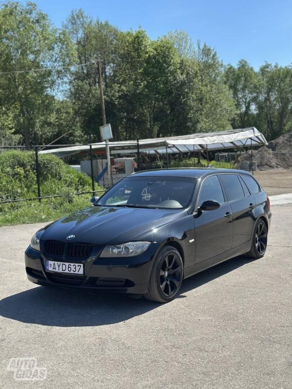 Black BMW 320 2007 in Klaipeda, with an engine capacity of 2.00 L and mileage of 430 thousand km for 3800 €, photo 1 on AUTOMOTO.COM.LV