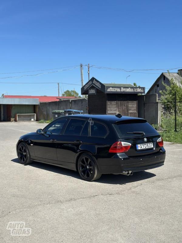Black BMW 320 2007 in Klaipeda, with an engine capacity of 2.00 L and mileage of 430 thousand km for 3800 €, photo 2 on AUTOMOTO.COM.LV