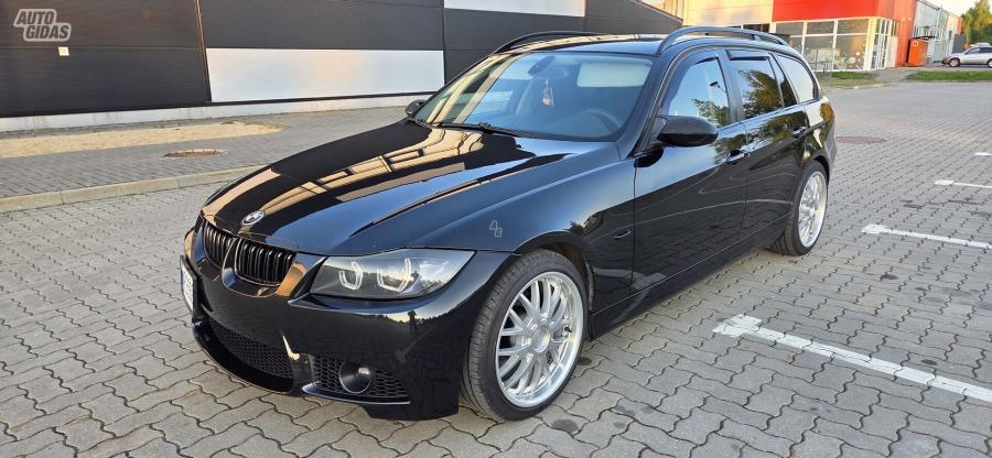 Black BMW 320 2007 in Kupiskis, with an engine capacity of 2.00 L and mileage of 330 thousand km for 3800 €, photo 3 on AUTOMOTO.COM.LV