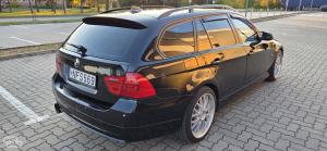 Black BMW 320 2007 in Kupiskis, with an engine capacity of 2.00 L and mileage of 330 thousand km for 3800 €, photo 7 on AUTOMOTO.COM.LV