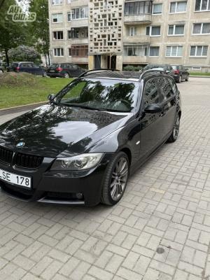 Black BMW 320 2007 in Kaunas, with an engine capacity of 2.00 L and mileage of 416 thousand km for 3600 €, photo  on AUTOMOTO.COM.LV