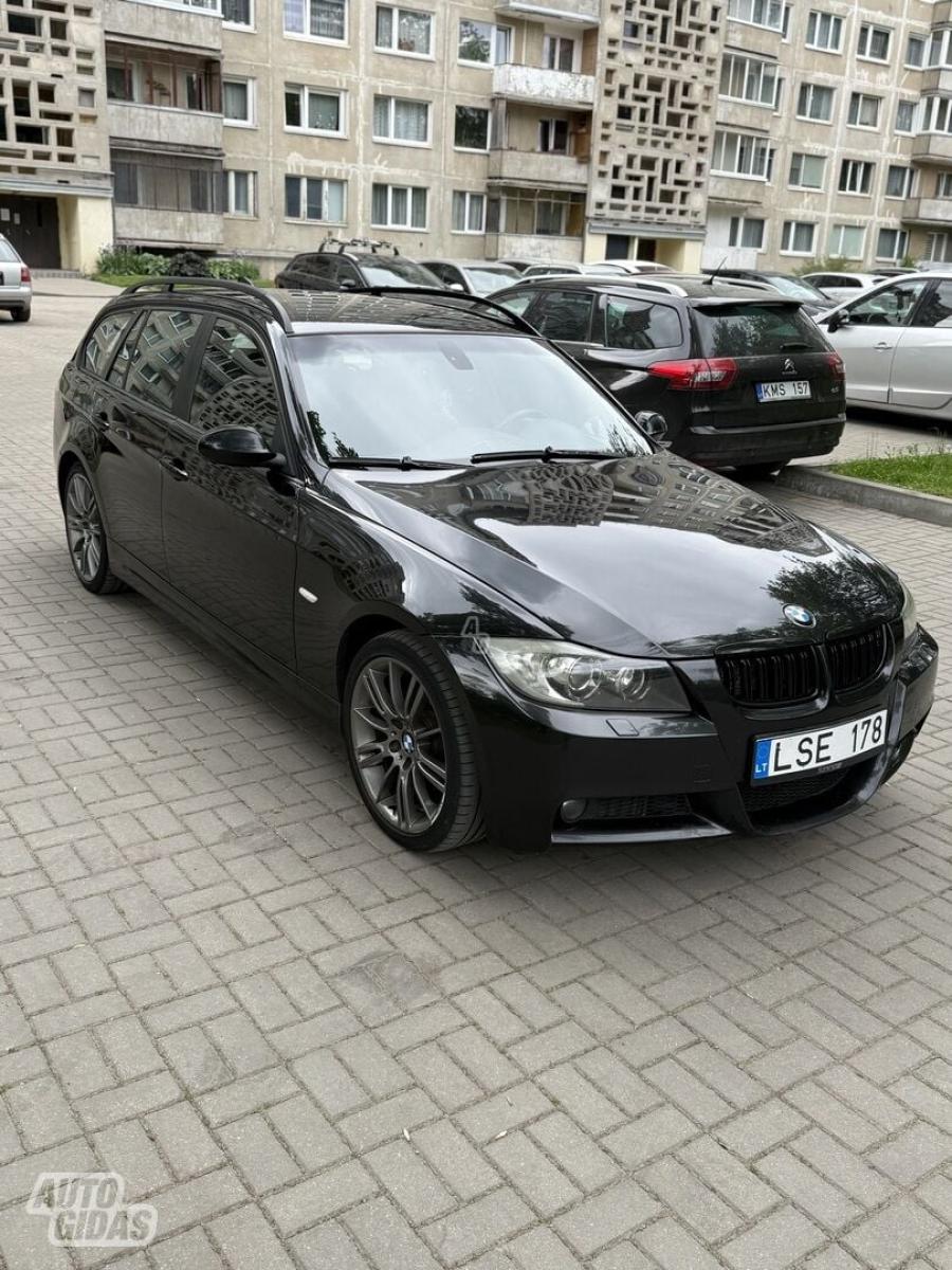 Black BMW 320 2007 in Kaunas, with an engine capacity of 2.00 L and mileage of 416 thousand km for 3600 €, photo 3 on AUTOMOTO.COM.LV