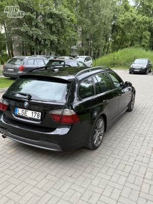 Black BMW 320 2007 in Kaunas, with an engine capacity of 2.00 L and mileage of 416 thousand km for 3600 €, photo 4 on AUTOMOTO.COM.LV