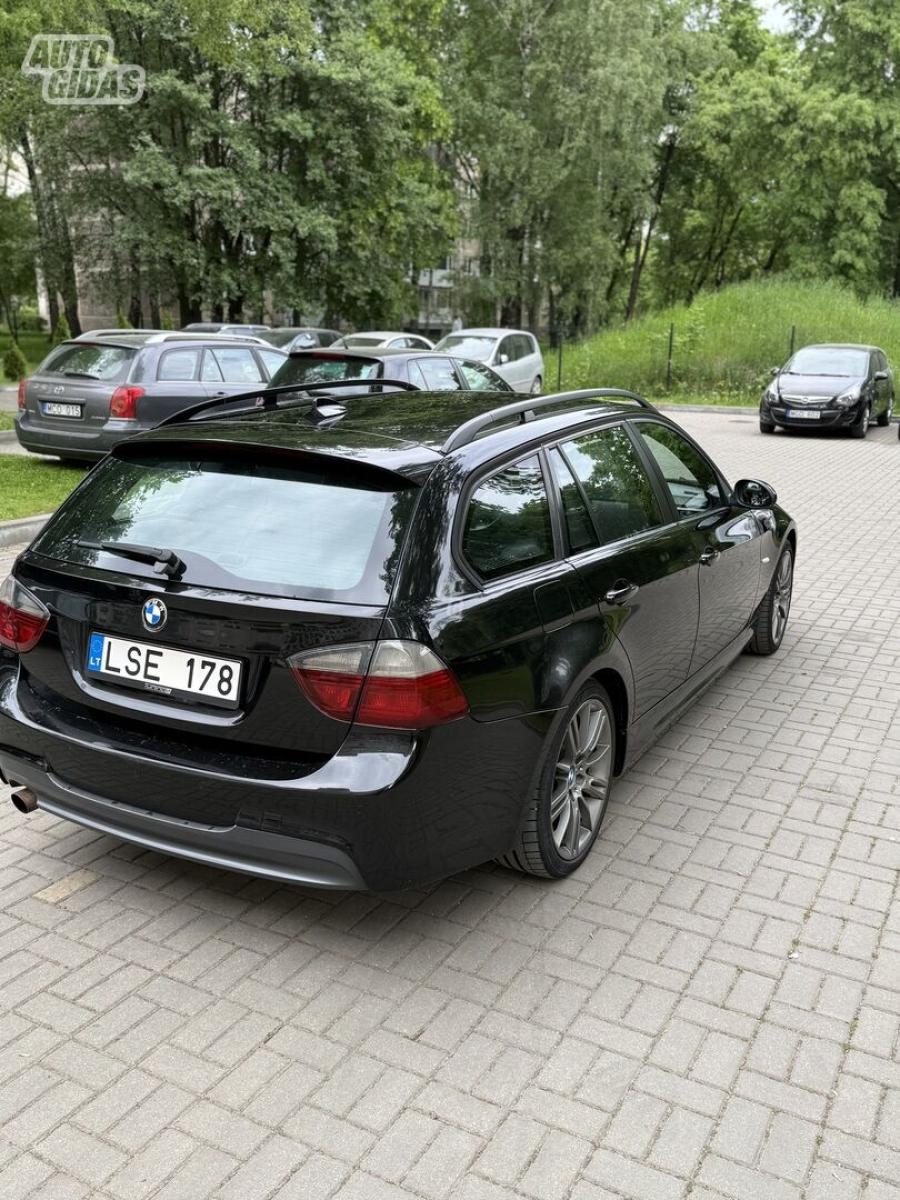 Black BMW 320 2007 in Kaunas, with an engine capacity of 2.00 L and mileage of 416 thousand km for 3600 €, photo 4 on AUTOMOTO.COM.LV