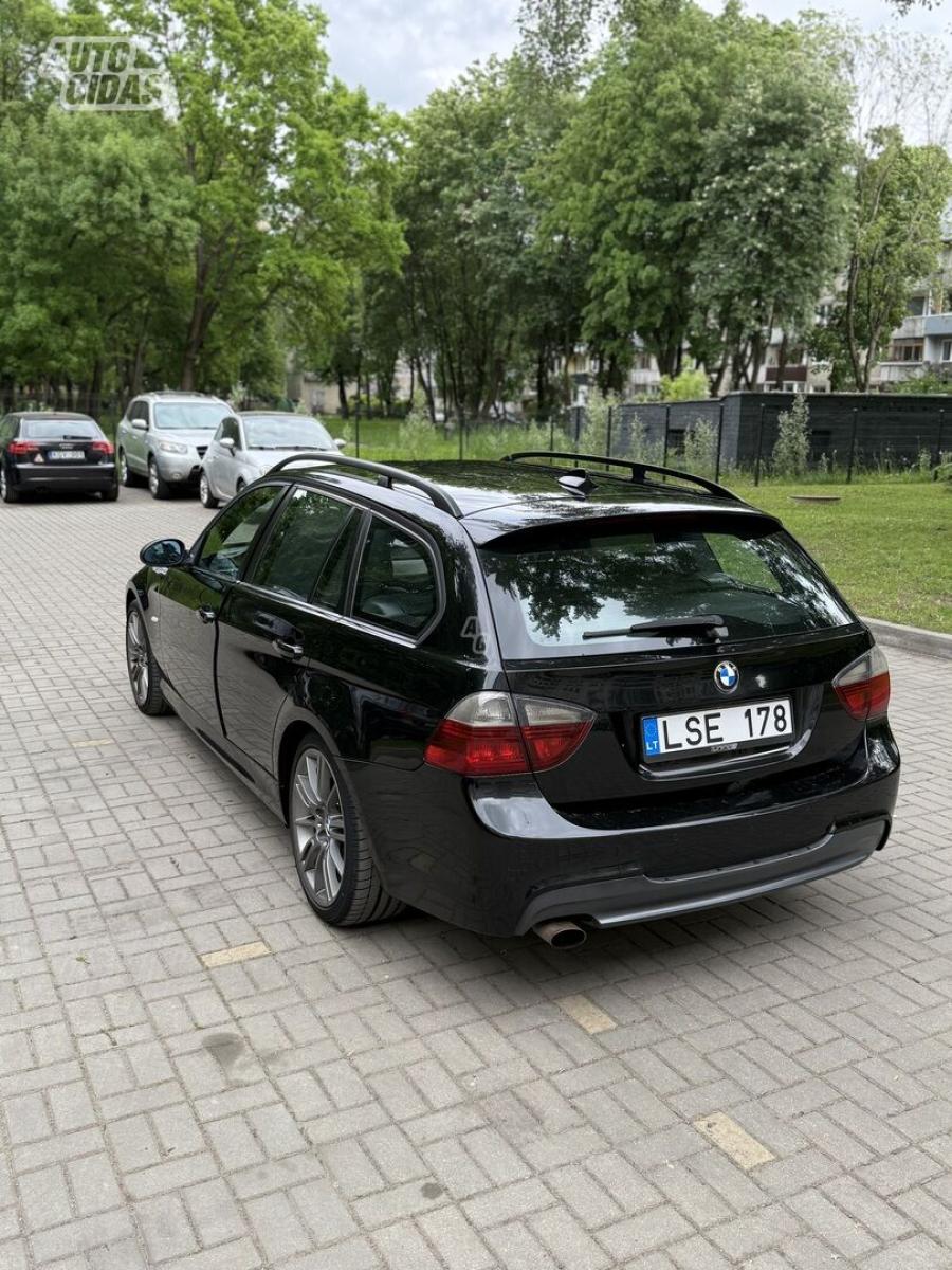 Black BMW 320 2007 in Kaunas, with an engine capacity of 2.00 L and mileage of 416 thousand km for 3600 €, photo 5 on AUTOMOTO.COM.LV