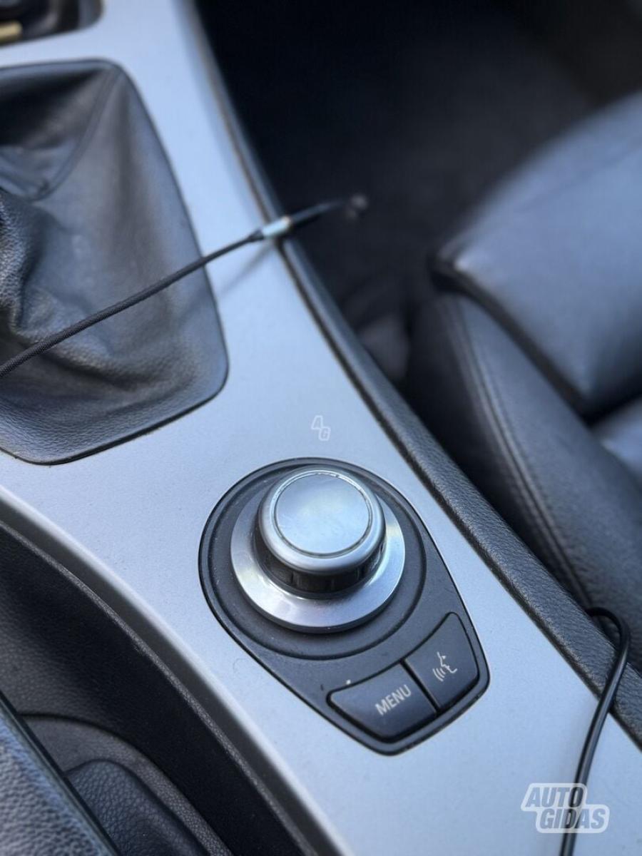 Black BMW 320 2007 in Kaunas, with an engine capacity of 2.00 L and mileage of 416 thousand km for 3600 €, photo 8 on AUTOMOTO.COM.LV