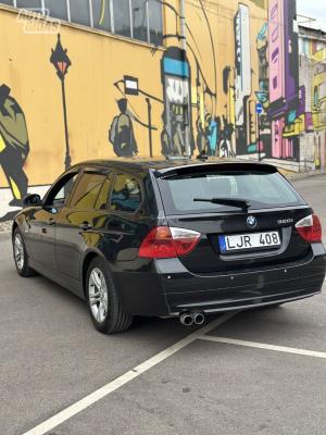 Black BMW 320 2007 in Vilnius, with an engine capacity of 2.00 L and mileage of 256 thousand km for 1800 €, photo 5 on AUTOMOTO.COM.LV