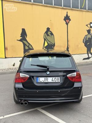 Black BMW 320 2007 in Vilnius, with an engine capacity of 2.00 L and mileage of 256 thousand km for 1800 €, photo 6 on AUTOMOTO.COM.LV