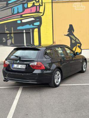 Black BMW 320 2007 in Vilnius, with an engine capacity of 2.00 L and mileage of 256 thousand km for 1800 €, photo 7 on AUTOMOTO.COM.LV