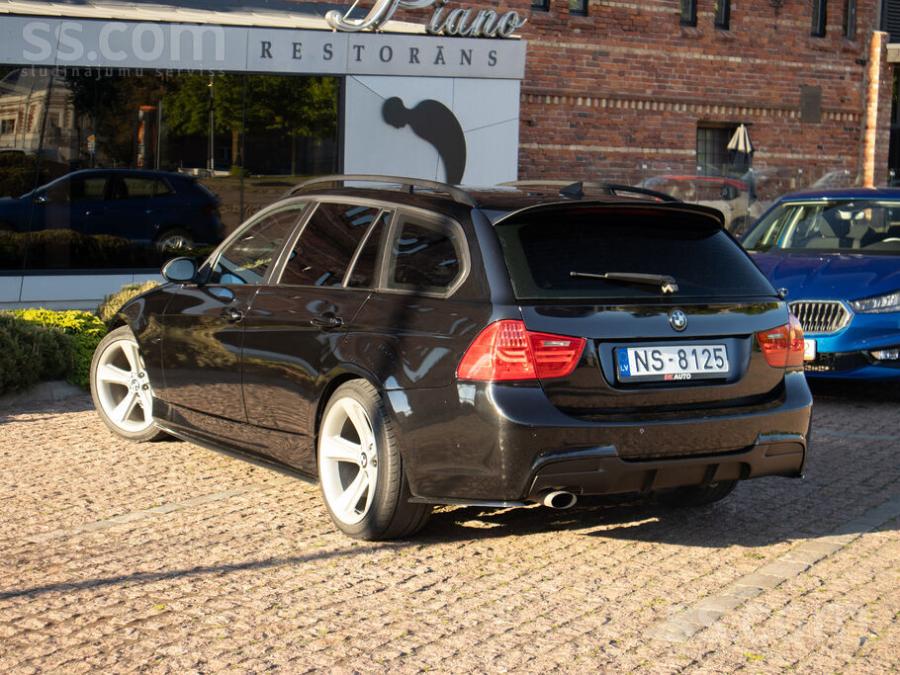Black BMW 320 2007 in Liepaja, with an engine capacity of 2.00 L and mileage of 0 thousand km for 5000 €, photo 3 on AUTOMOTO.COM.LV