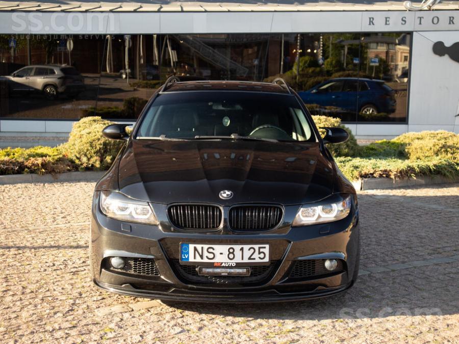 Black BMW 320 2007 in Liepaja, with an engine capacity of 2.00 L and mileage of 0 thousand km for 5000 €, photo 7 on AUTOMOTO.COM.LV