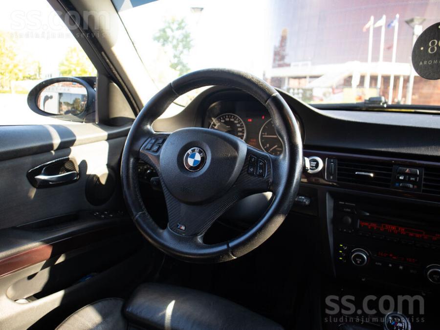 Black BMW 320 2007 in Liepaja, with an engine capacity of 2.00 L and mileage of 0 thousand km for 5000 €, photo 16 on AUTOMOTO.COM.LV