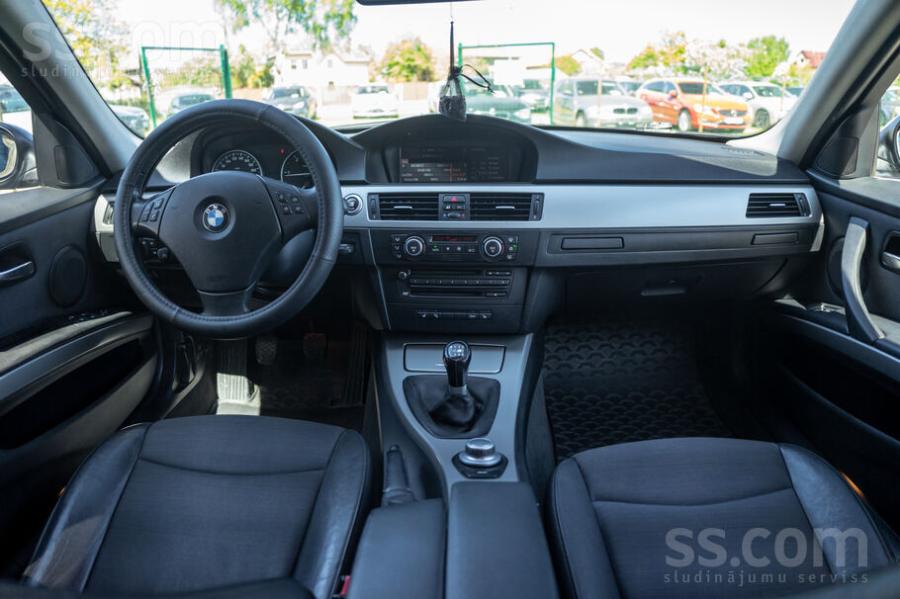 Melns BMW 320 2007 Liepāja, ar dzinēja tilpumu 2.00 L un nobraukumu 299 tūkst. km par 3950 €, foto 11 vietnē AUTOMOTO.COM.LV