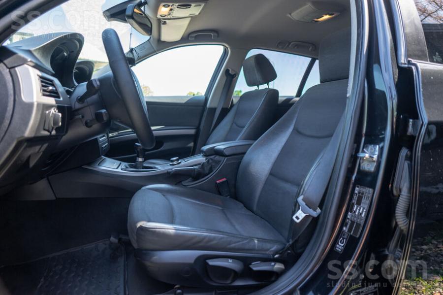 Melns BMW 320 2007 Liepāja, ar dzinēja tilpumu 2.00 L un nobraukumu 299 tūkst. km par 3950 €, foto 13 vietnē AUTOMOTO.COM.LV