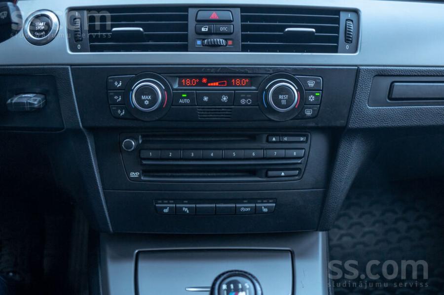 Melns BMW 320 2007 Liepāja, ar dzinēja tilpumu 2.00 L un nobraukumu 299 tūkst. km par 3950 €, foto 21 vietnē AUTOMOTO.COM.LV