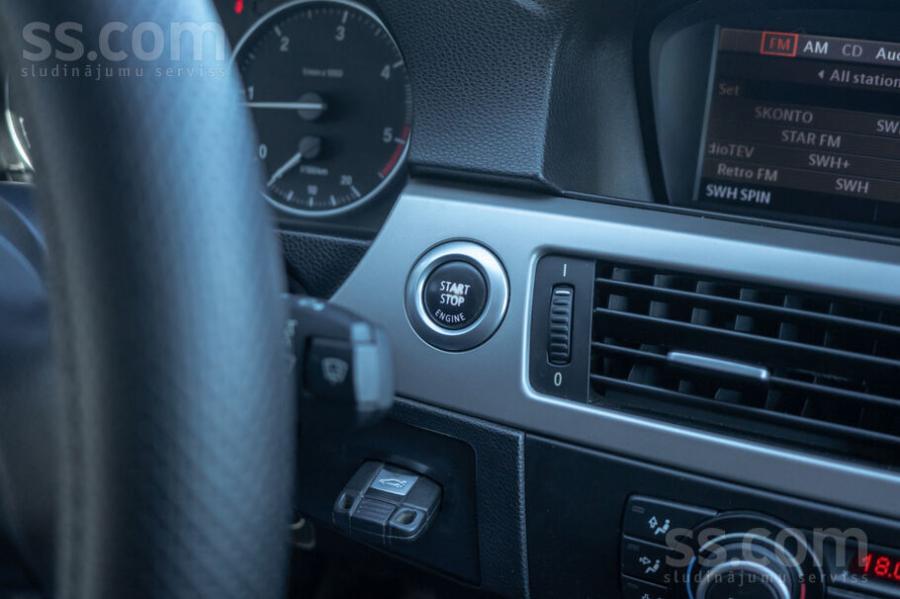 Melns BMW 320 2007 Liepāja, ar dzinēja tilpumu 2.00 L un nobraukumu 299 tūkst. km par 3950 €, foto 32 vietnē AUTOMOTO.COM.LV
