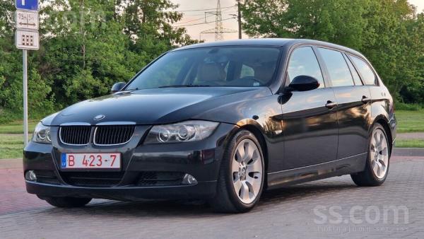 Melns BMW 320 2007 Jelgava, ar dzinēja tilpumu 2.00 L un nobraukumu 283 tūkst. km par 4150 €, foto 1 vietnē AUTOMOTO.COM.LV