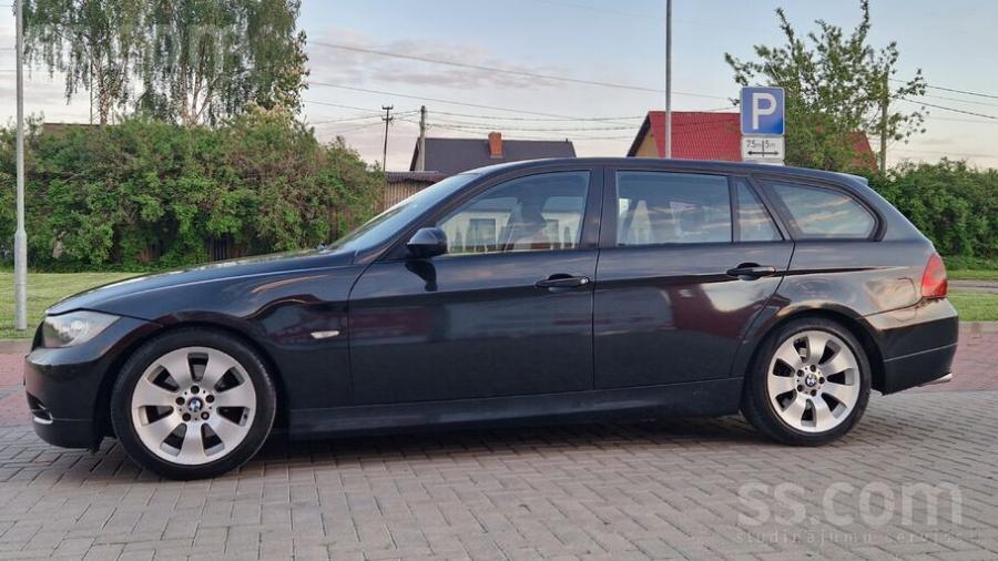 Melns BMW 320 2007 Jelgava, ar dzinēja tilpumu 2.00 L un nobraukumu 283 tūkst. km par 4150 €, foto 10 vietnē AUTOMOTO.COM.LV