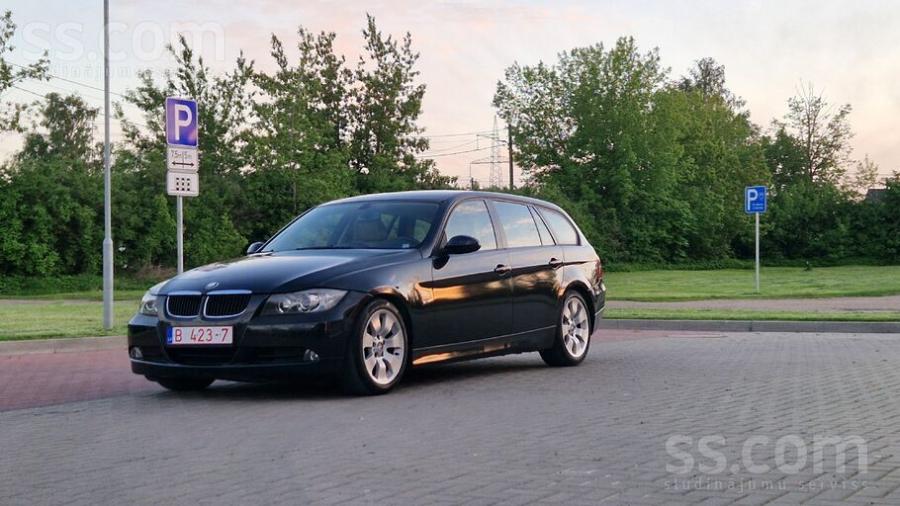 Melns BMW 320 2007 Jelgava, ar dzinēja tilpumu 2.00 L un nobraukumu 283 tūkst. km par 4150 €, foto 12 vietnē AUTOMOTO.COM.LV