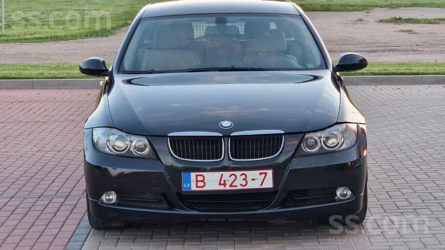 Melns BMW 320 2007 Jelgava, ar dzinēja tilpumu 2.00 L un nobraukumu 283 tūkst. km par 4150 €, foto 13 vietnē AUTOMOTO.COM.LV