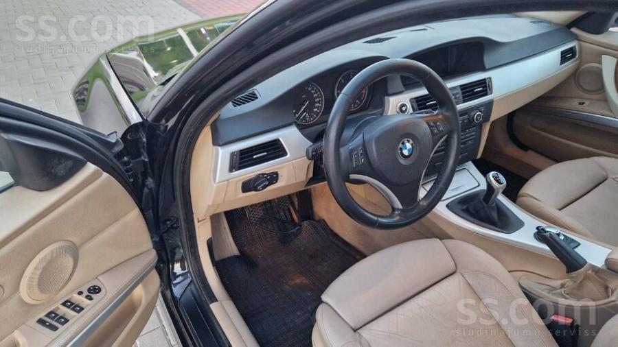 Melns BMW 320 2007 Jelgava, ar dzinēja tilpumu 2.00 L un nobraukumu 283 tūkst. km par 4150 €, foto 20 vietnē AUTOMOTO.COM.LV