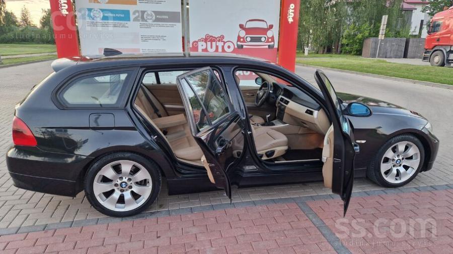 Melns BMW 320 2007 Jelgava, ar dzinēja tilpumu 2.00 L un nobraukumu 283 tūkst. km par 4150 €, foto 21 vietnē AUTOMOTO.COM.LV