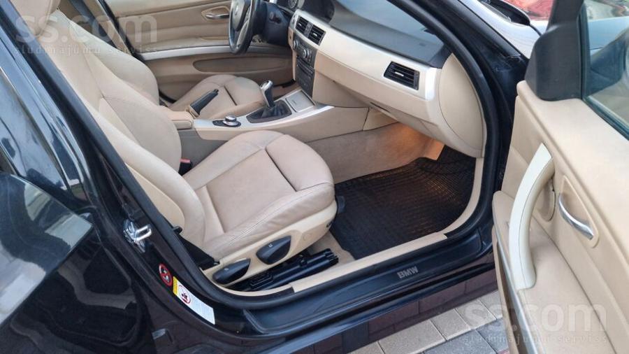 Melns BMW 320 2007 Jelgava, ar dzinēja tilpumu 2.00 L un nobraukumu 283 tūkst. km par 4150 €, foto 22 vietnē AUTOMOTO.COM.LV