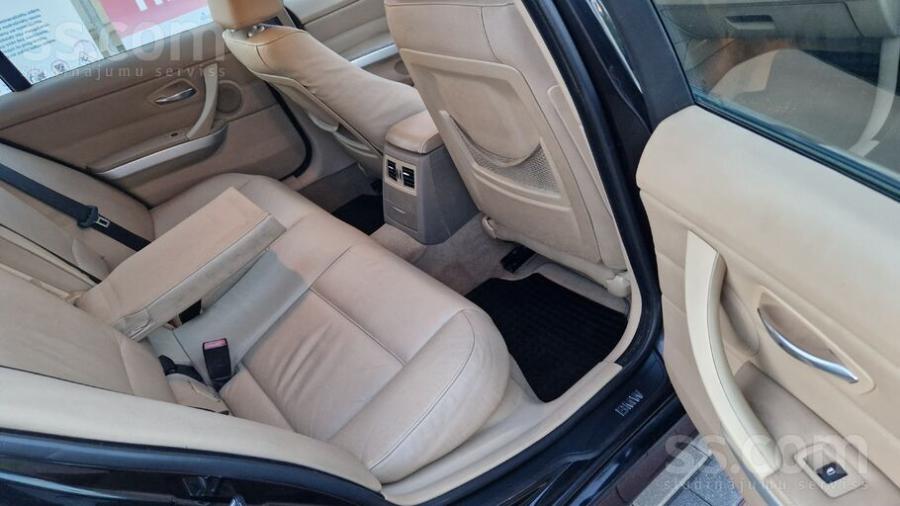 Melns BMW 320 2007 Jelgava, ar dzinēja tilpumu 2.00 L un nobraukumu 283 tūkst. km par 4150 €, foto 23 vietnē AUTOMOTO.COM.LV