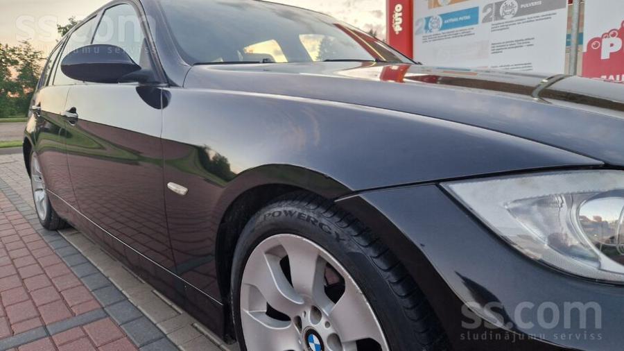 Melns BMW 320 2007 Jelgava, ar dzinēja tilpumu 2.00 L un nobraukumu 283 tūkst. km par 4150 €, foto 25 vietnē AUTOMOTO.COM.LV