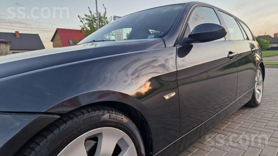 Melns BMW 320 2007 Jelgava, ar dzinēja tilpumu 2.00 L un nobraukumu 283 tūkst. km par 4150 €, foto 26 vietnē AUTOMOTO.COM.LV