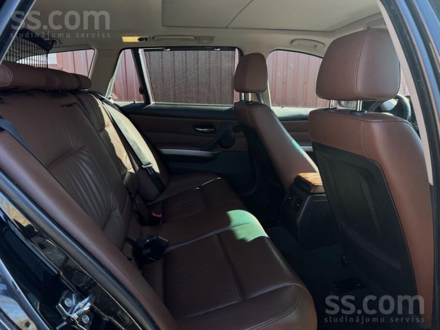 Black BMW 320 2007 in Liepaja, with an engine capacity of 2.00 L and mileage of 330 thousand km for 3950 €, photo 4 on AUTOMOTO.COM.LV