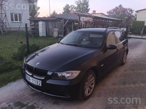 Black BMW 320 2007 in Jelgava, with an engine capacity of 2.00 L and mileage of 0 thousand km for 3000 €, photo  on AUTOMOTO.COM.LV