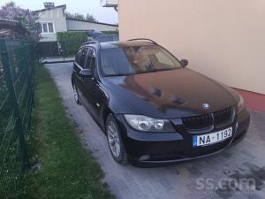 Black BMW 320 2007 in Jelgava, with an engine capacity of 2.00 L and mileage of 0 thousand km for 3000 €, photo 3 on AUTOMOTO.COM.LV