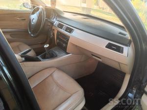 Black BMW 320 2007 in Jelgava, with an engine capacity of 2.00 L and mileage of 0 thousand km for 3000 €, photo 6 on AUTOMOTO.COM.LV