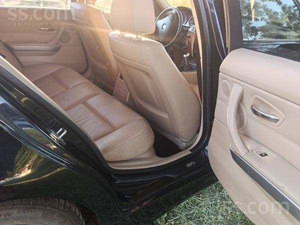 Черный БМВ 320 2007 в Елгава, объемом двигателя 2.00 л и пробегом 0 тыс. км за 3000 €, фото 6 на AUTOMOTO.COM.LV