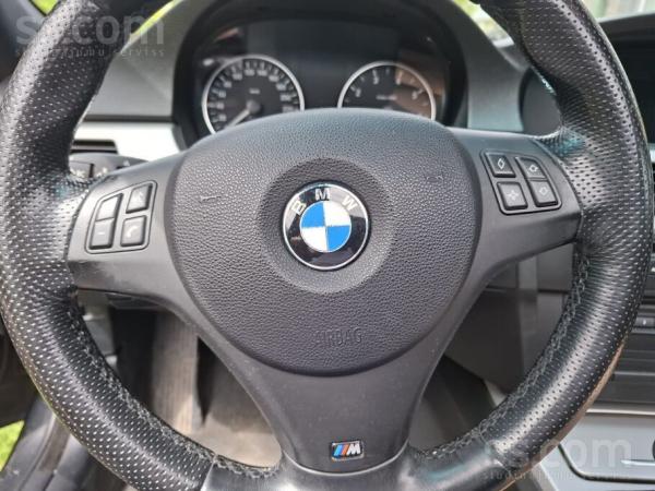 Black BMW 320 2007 in Riga, with an engine capacity of 2.00 L and mileage of 269 thousand km for 2800 €, photo 9 on AUTOMOTO.COM.LV