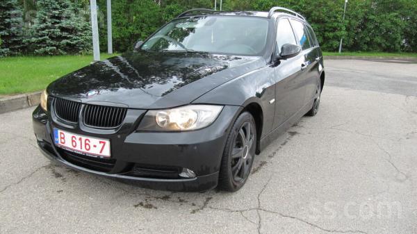 Melns BMW 320 2007 Rīga, ar dzinēja tilpumu 2.00 L un nobraukumu 295 tūkst. km par 1650 €, foto 1 vietnē AUTOMOTO.COM.LV