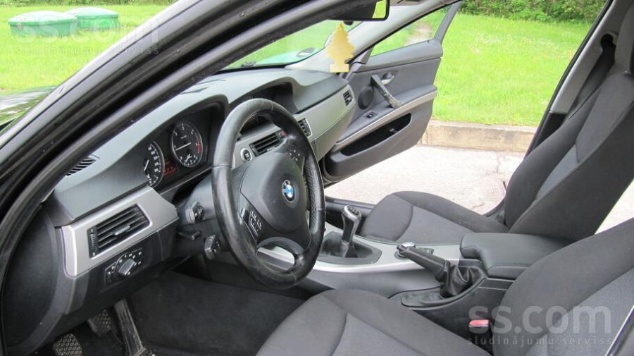 Melns BMW 320 2007 Rīga, ar dzinēja tilpumu 2.00 L un nobraukumu 295 tūkst. km par 1650 €, foto 3 vietnē AUTOMOTO.COM.LV