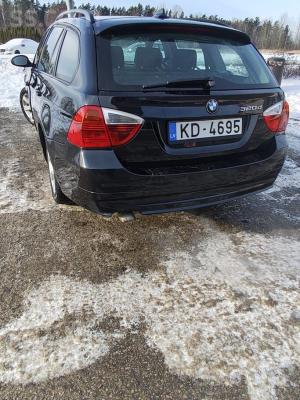 Черный БМВ 320 2007 в Цесис, объемом двигателя 2.00 л и пробегом 427 тыс. км за 3300 €, фото 4 на AUTOMOTO.COM.LV