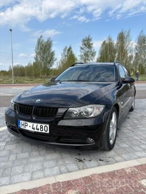 Melns BMW 320 2007 Jelgava, ar dzinēja tilpumu 2.00 L un nobraukumu 430 tūkst. km par 2700 €, foto  vietnē AUTOMOTO.COM.LV