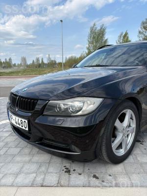 Melns BMW 320 2007 Jelgava, ar dzinēja tilpumu 2.00 L un nobraukumu 430 tūkst. km par 2700 €, foto 3 vietnē AUTOMOTO.COM.LV