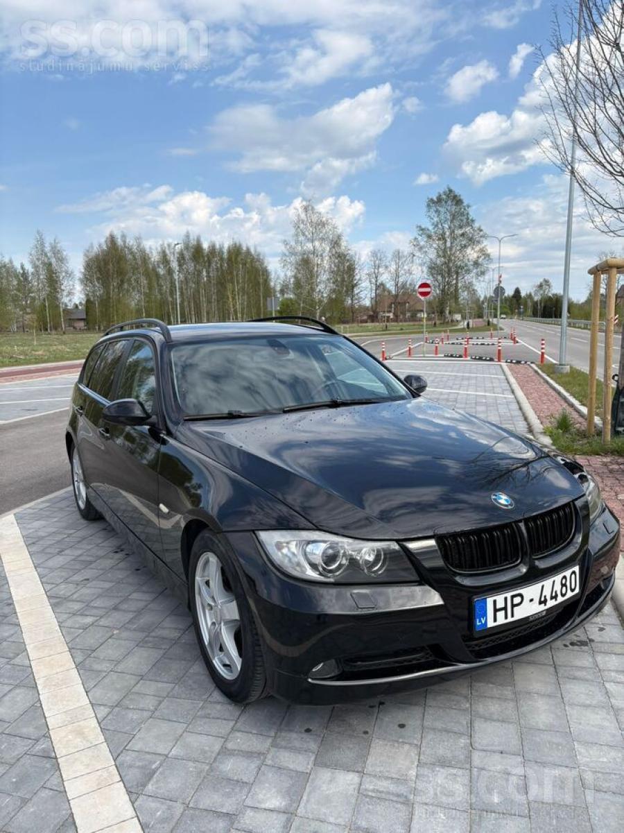 Melns BMW 320 2007 Jelgava, ar dzinēja tilpumu 2.00 L un nobraukumu 430 tūkst. km par 2700 €, foto 5 vietnē AUTOMOTO.COM.LV