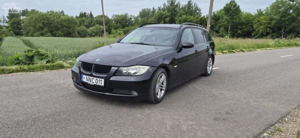 Black BMW 320 2007 in Kaunas, with an engine capacity of 2.00 L and mileage of 361 thousand km for 2600 €, photo 1 on AUTOMOTO.COM.LV