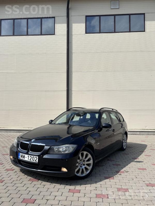 Black BMW 320 2007 in Aizkraukle, with an engine capacity of 2.00 L and mileage of 321 thousand km for 3600 €, photo 2 on AUTOMOTO.COM.LV