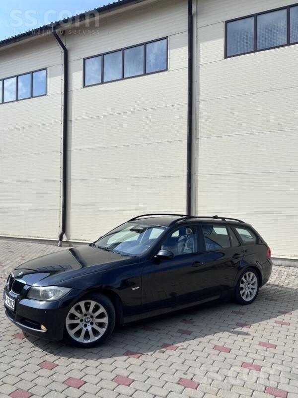 Black BMW 320 2007 in Aizkraukle, with an engine capacity of 2.00 L and mileage of 321 thousand km for 3600 €, photo 4 on AUTOMOTO.COM.LV
