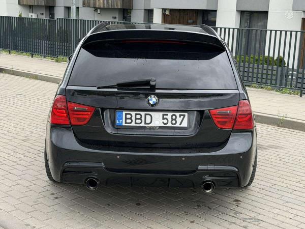 Melns BMW 320 2007 Viļņa, ar dzinēja tilpumu 2.00 L un nobraukumu 370 tūkst. km par 4500 €, foto 7 vietnē AUTOMOTO.COM.LV