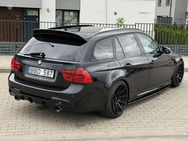 Melns BMW 320 2007 Viļņa, ar dzinēja tilpumu 2.00 L un nobraukumu 370 tūkst. km par 4500 €, foto 10 vietnē AUTOMOTO.COM.LV